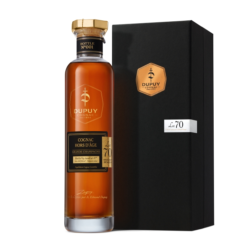 Cognac Rare réserve Dupuy Lot 70 Petite Champagne I La Cognathèque